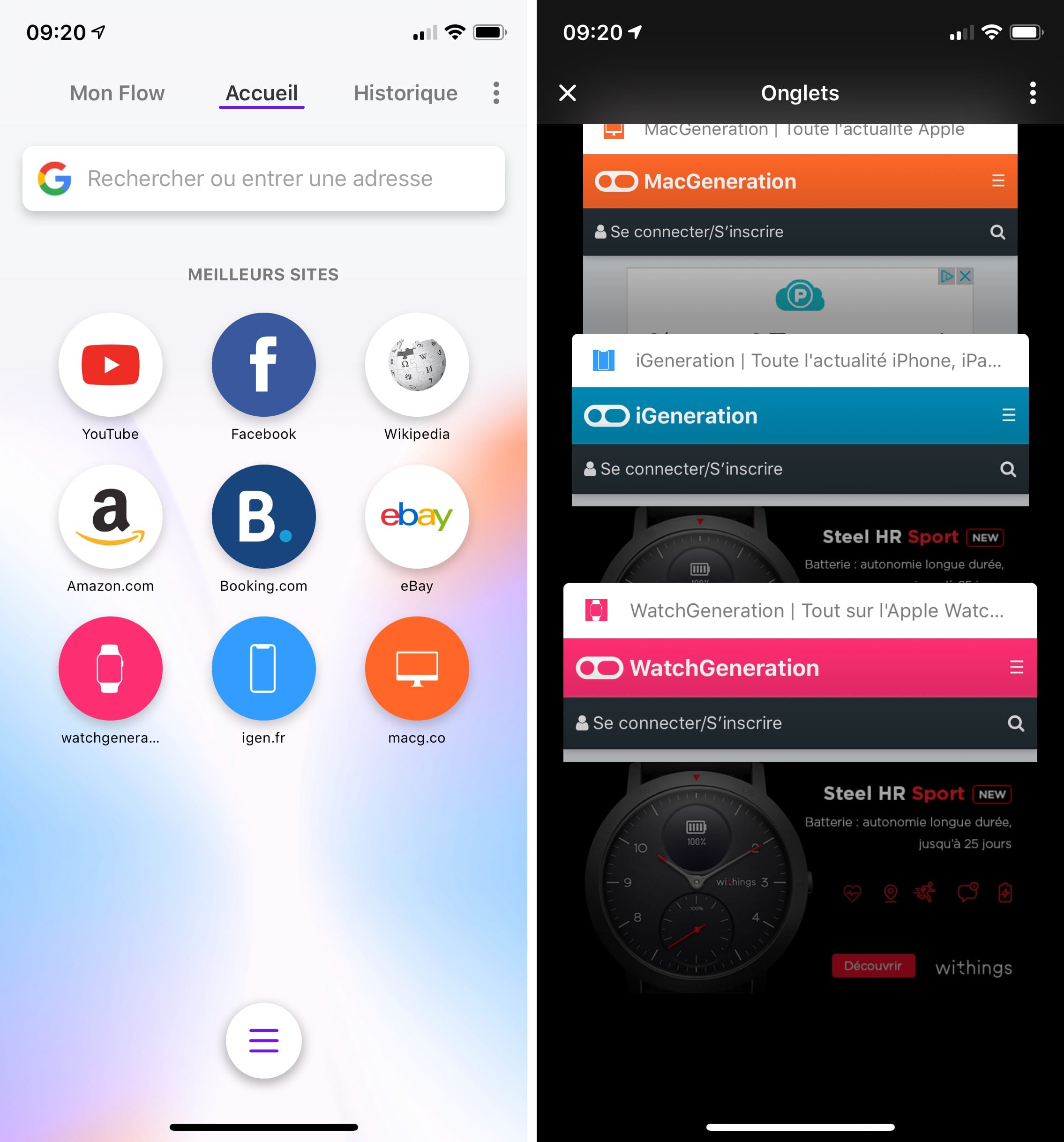 Opera touche de nouveau l'App Store avec un nouveau navigateur ...