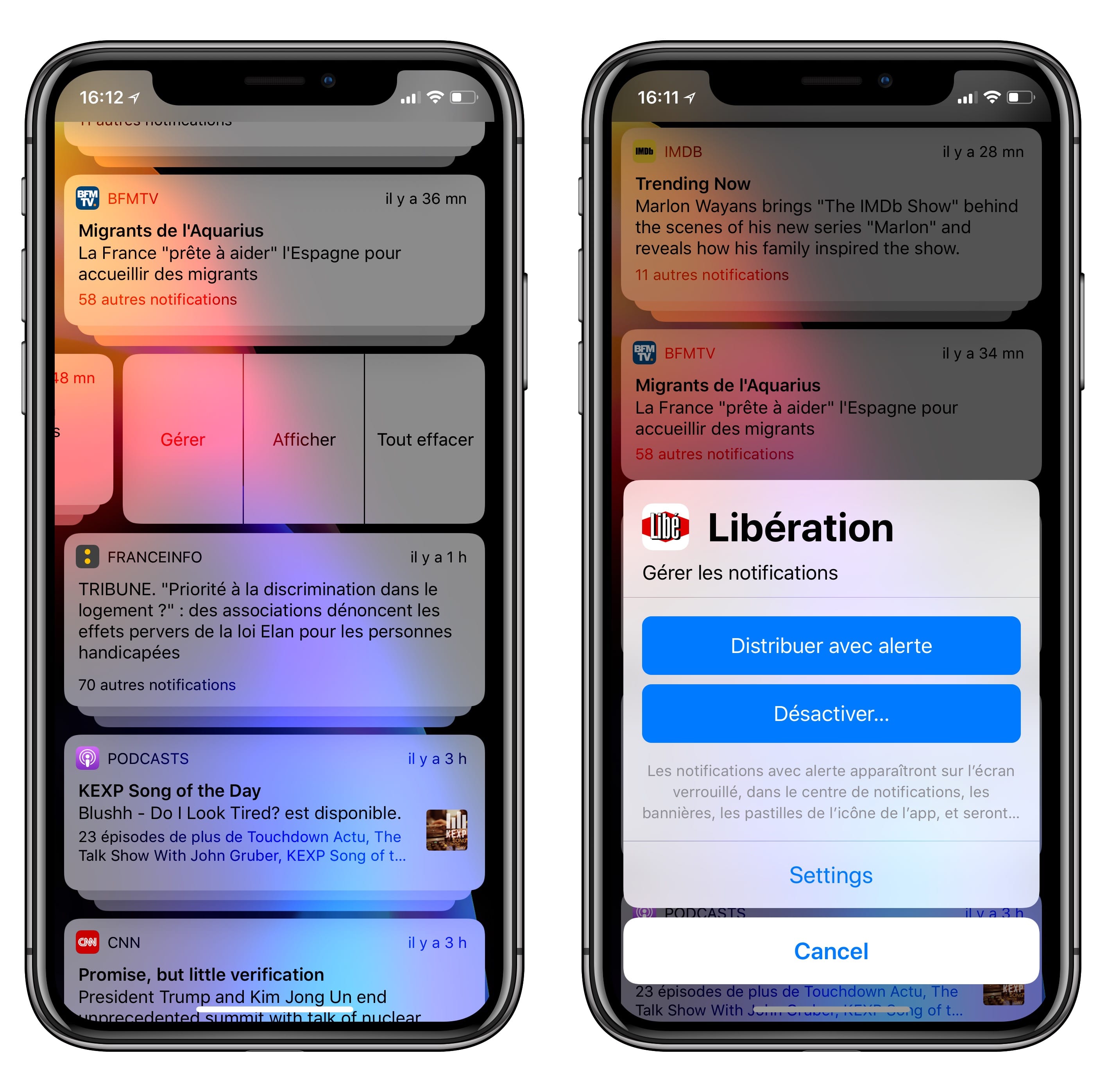 iOS 12 : les notifications mettent le paquet - iGeneration